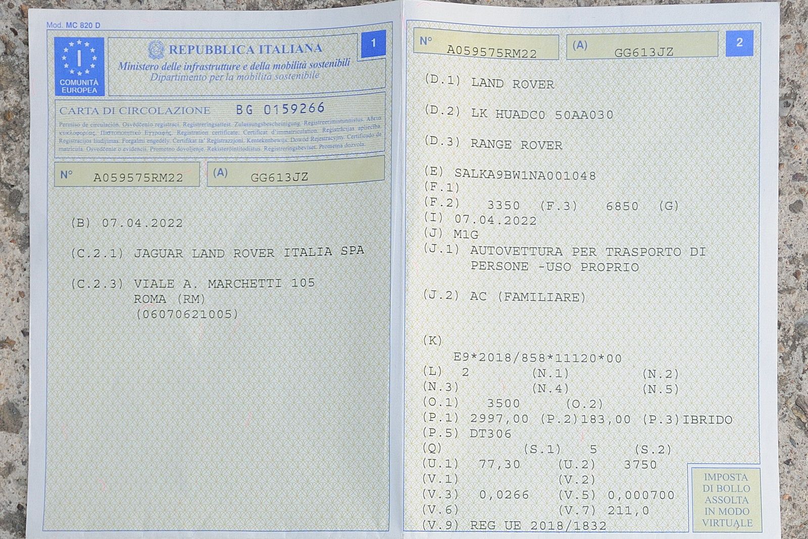 Carta di circolazione: le dritte per saperla leggere e interpretare al ...